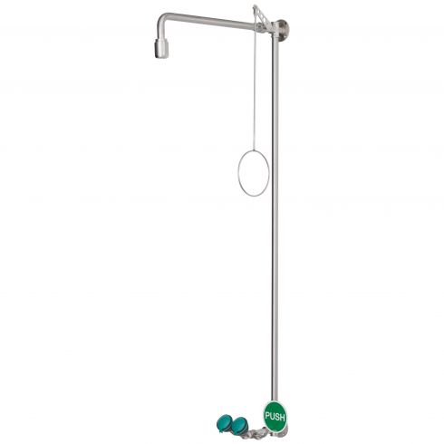 B-Safety BR861095 PremiumLine Körper-Notdusche mit Augendusche, für ...