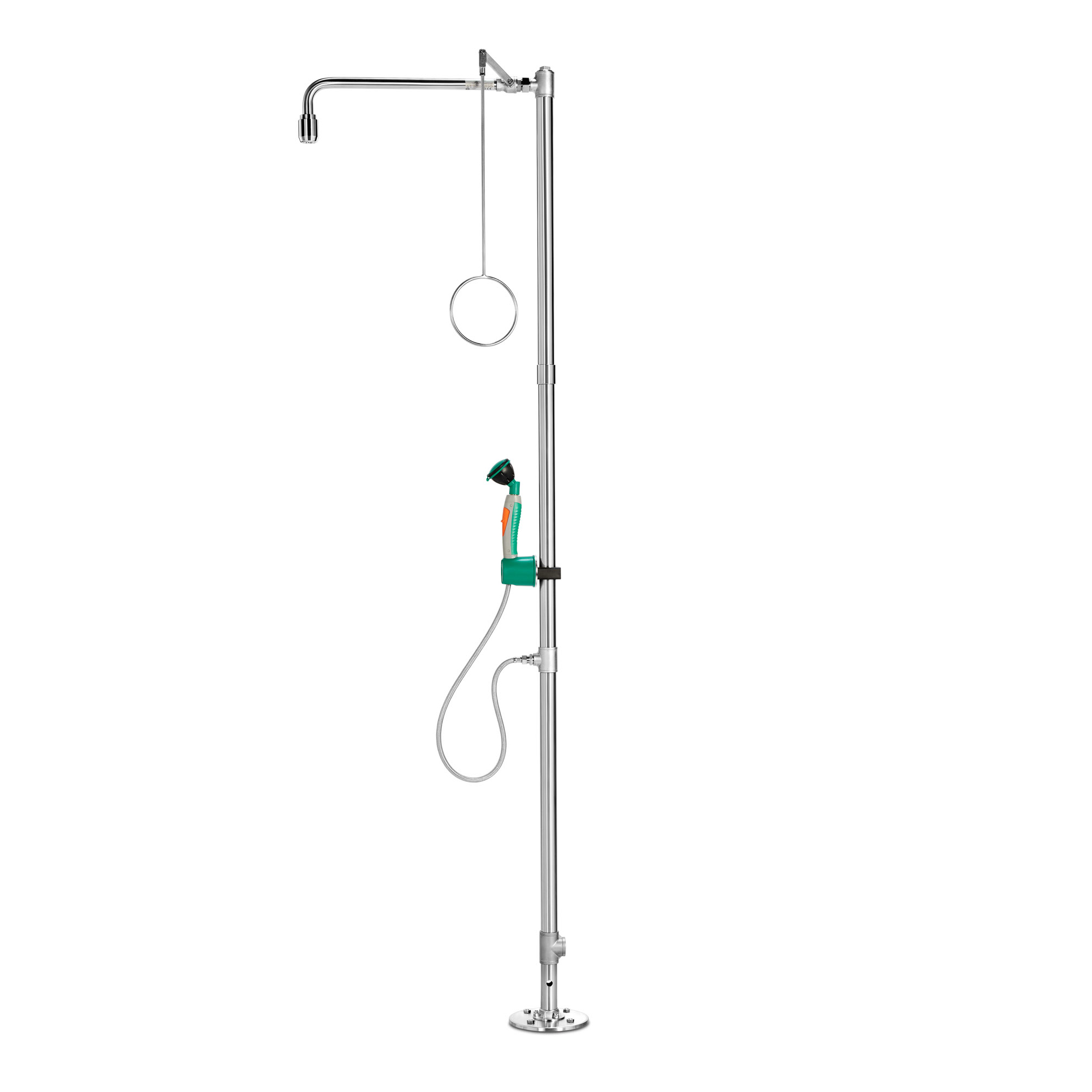 B-Safety BR833095 PremiumLine Körper-Notdusche mit Hand-Augendusche mit ...
