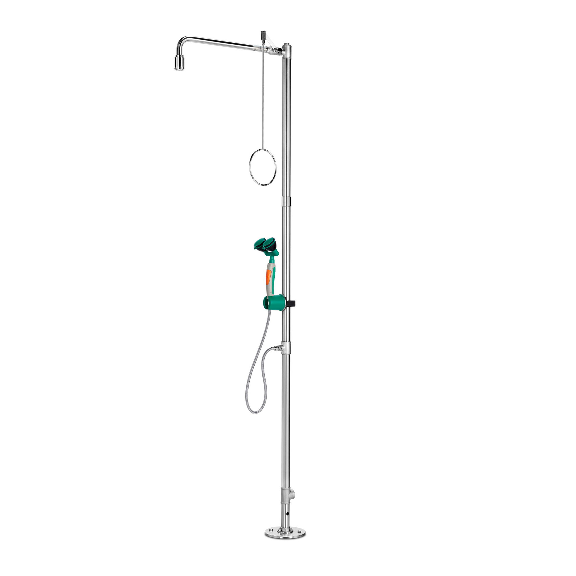 B-Safety BR834095 PremiumLine Körper-Notdusche mit Hand-Augendusche mit ...