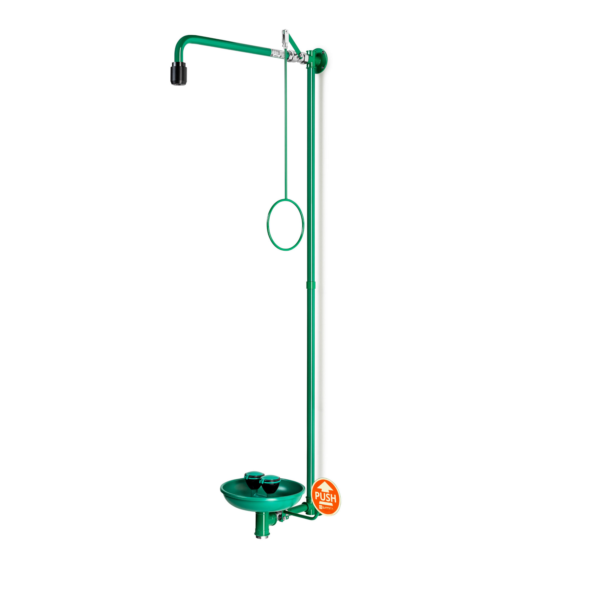 B-Safety BR867085 ClassicLine hand-held eye shower with two spray heads ...